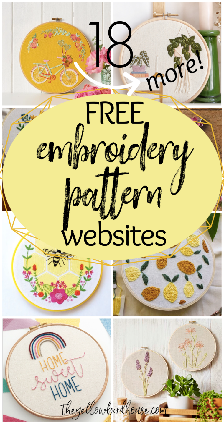 Pdf Designs For Hand Embroidery Patterns - Pattern Design Ideas