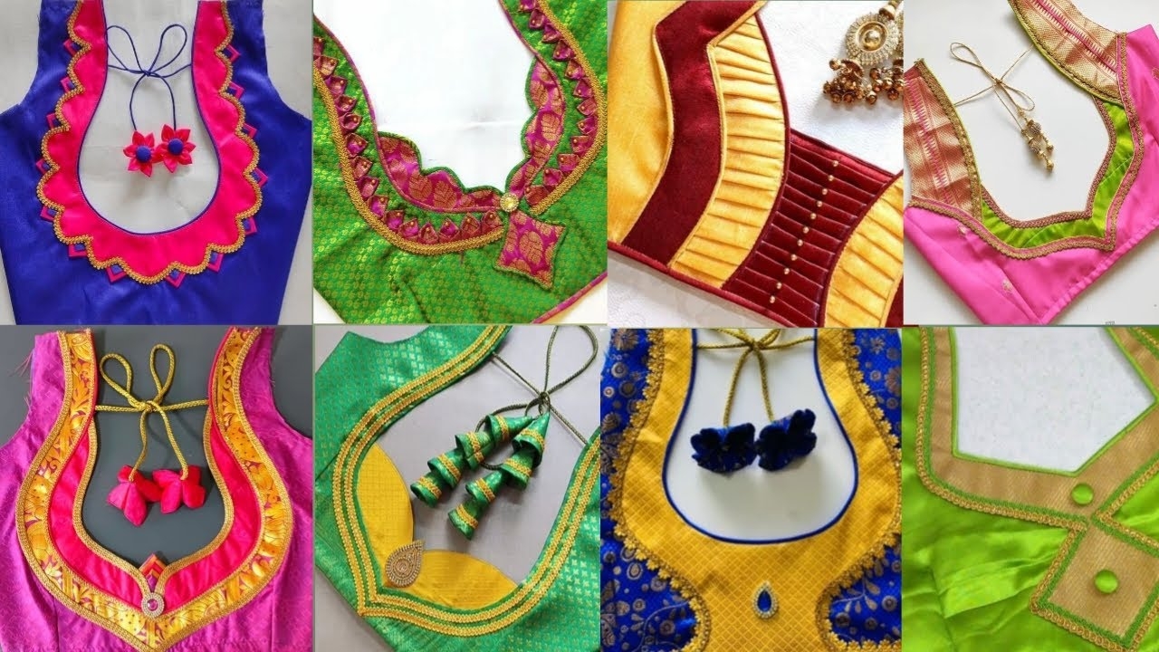 Paithani Blouse Design Patterns Back Neck - Pattern Design Ideas