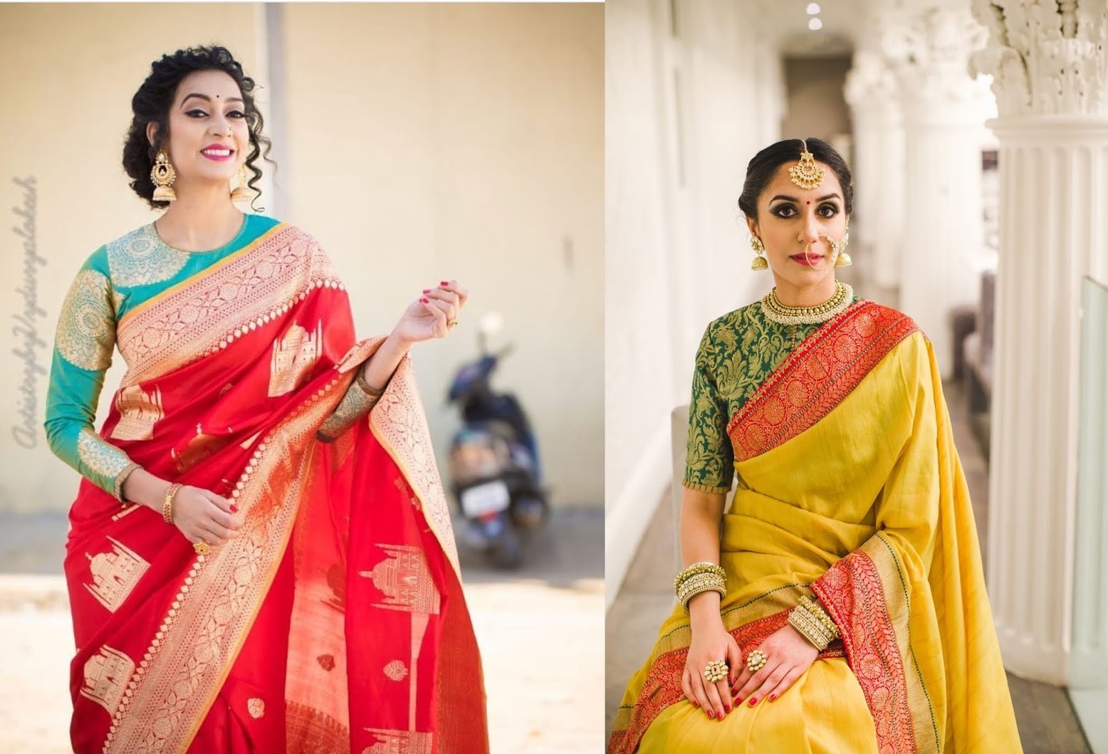 Silk Saree Blouse Design Patterns - Pattern Design Ideas