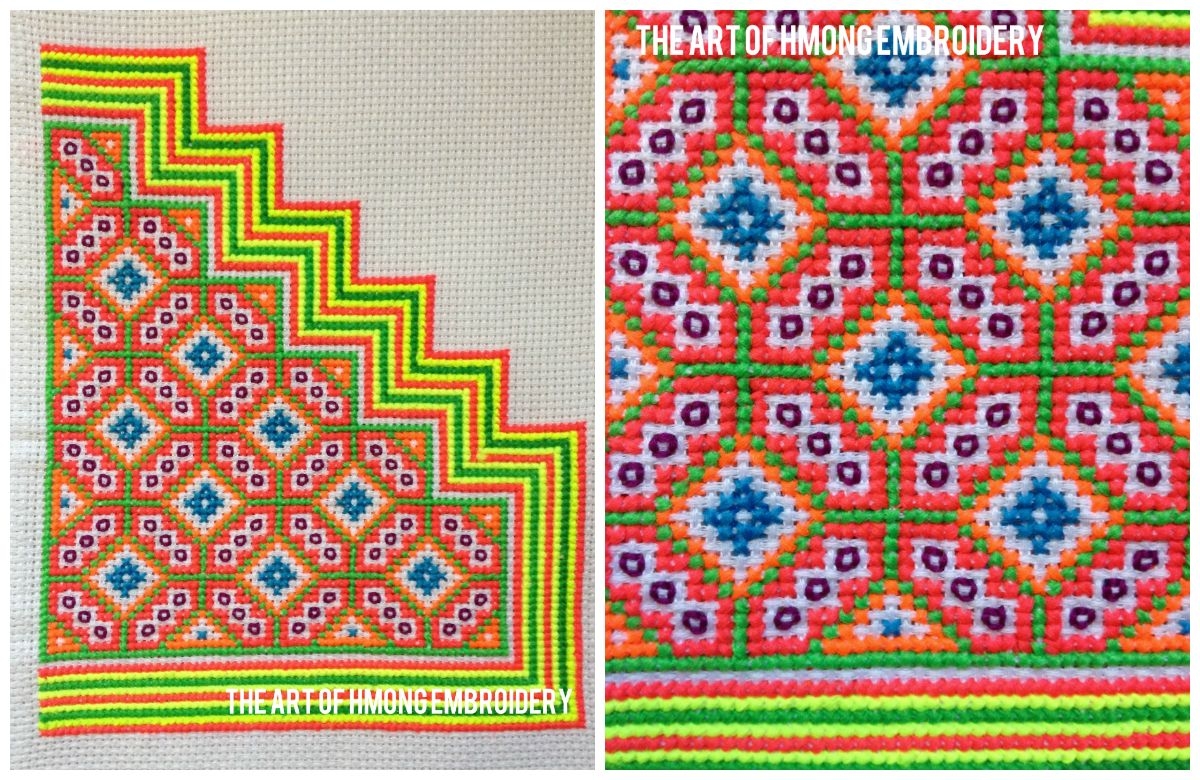 Hmong Clothes Design Pattern - Pattern Design Ideas