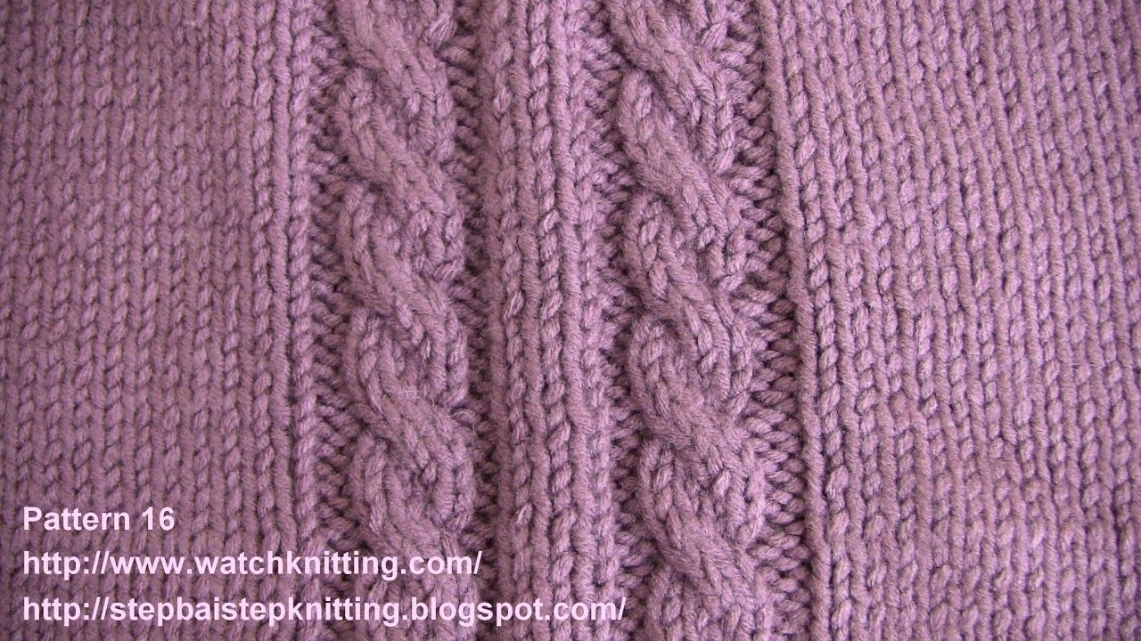 Cable Design Knitting Patterns - Pattern Design Ideas