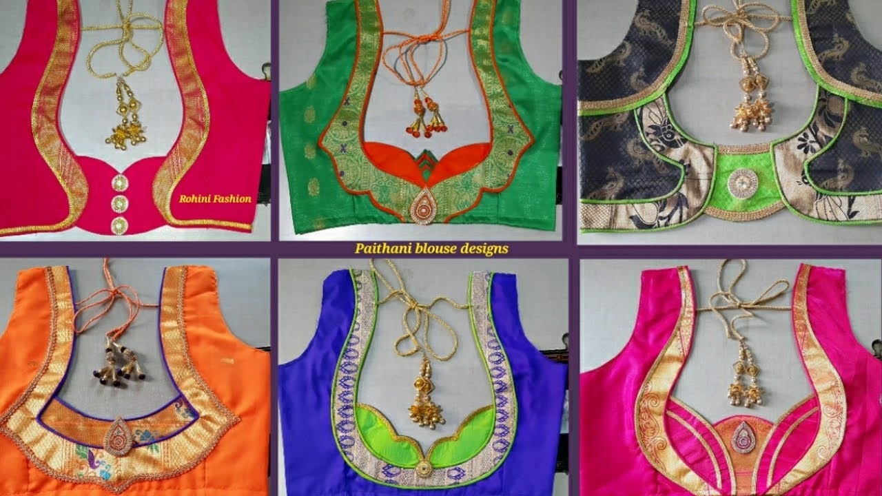 Paithani Blouse Design Pattern - Pattern Design Ideas