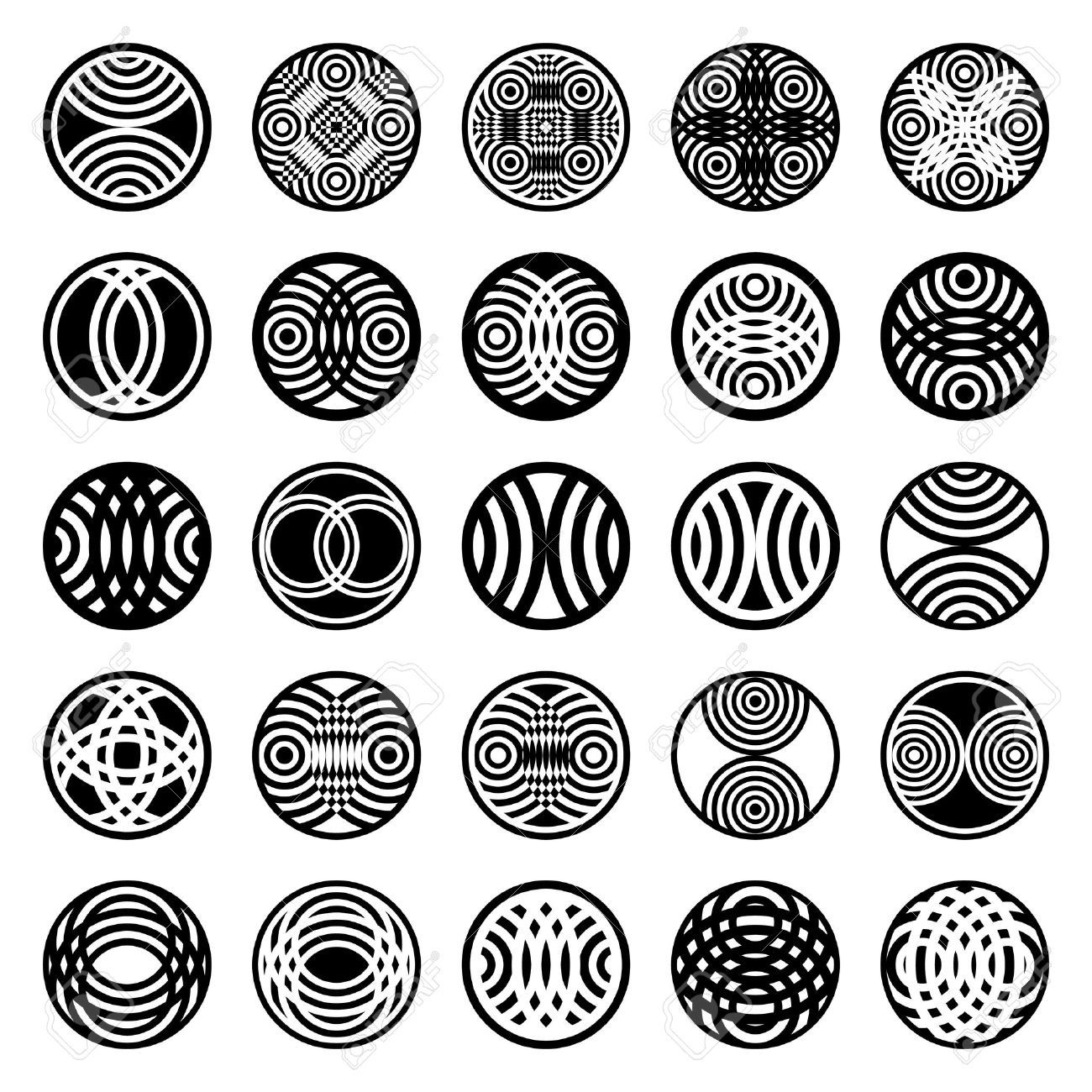 Circle Pattern Design Art - Pattern Design Ideas