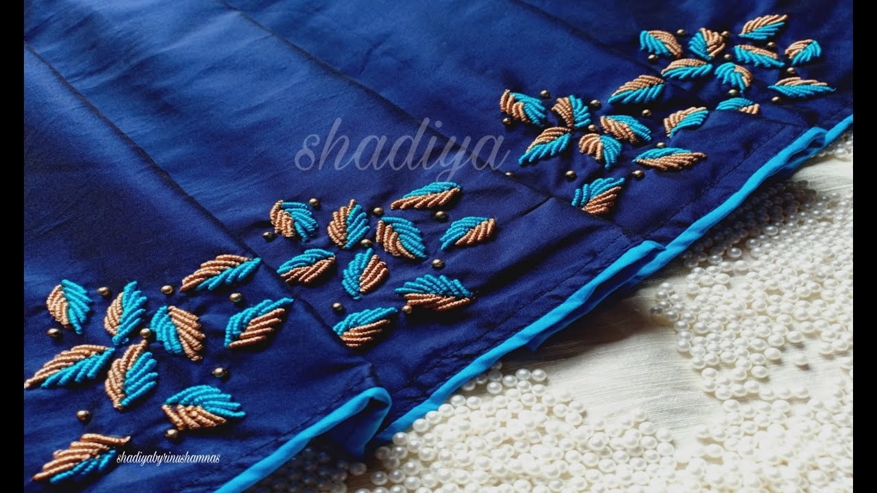 Embroidery Saree Design Patterns - Pattern Design Ideas