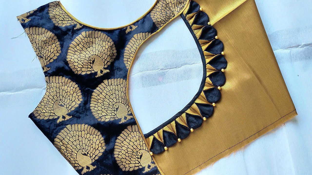 Blouse Neck Pattern Design - Pattern Design Ideas