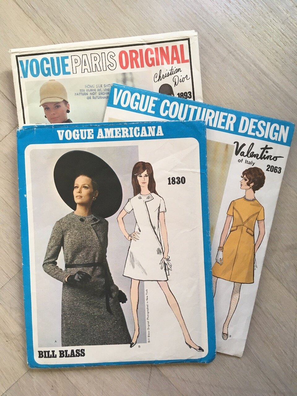 Vintage Vogue Designer Sewing Patterns - Pattern Design Ideas